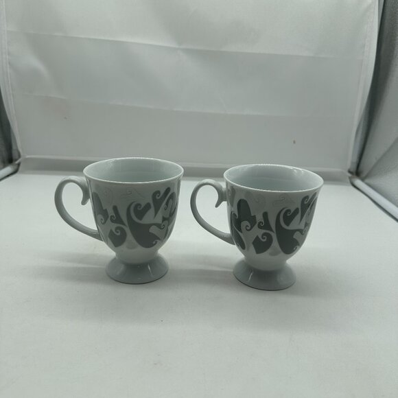 Mary Kay | Dining | Set 2 Mary Kay Cosmetics Love Aimer Pedestal Coffee ...